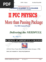 PU II Physics Notes For State Board | PDF | Electrical Resistivity And ...