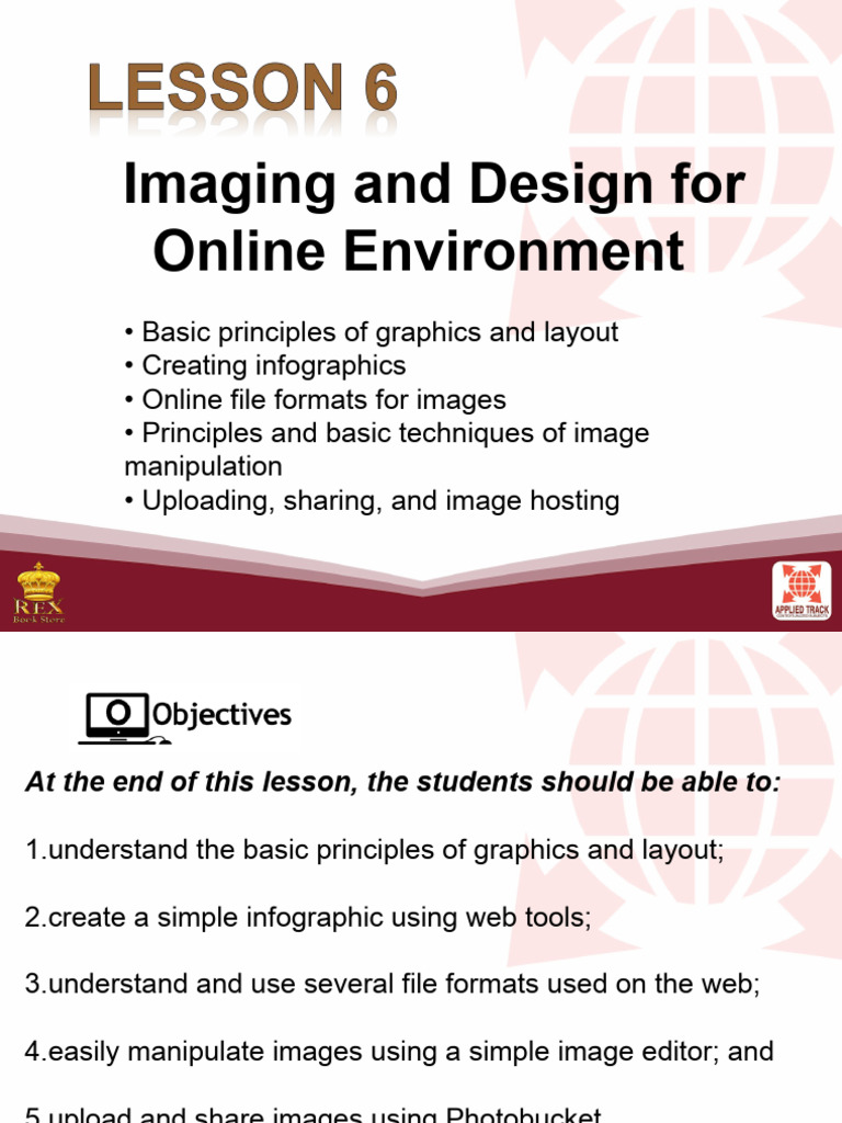 Imaging and Design For Online Environment E Tech | PDF | Infographics | Page Layout