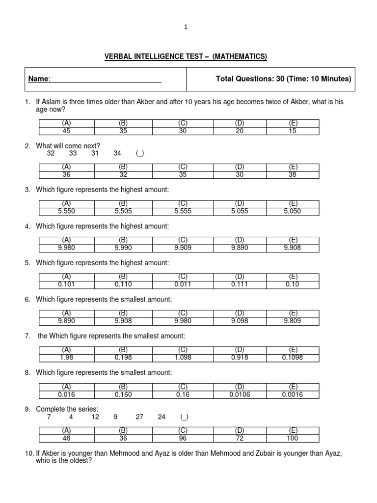 Vit Maths 1 PDF Questionnaire | PDF | Teaching Methods & Materials