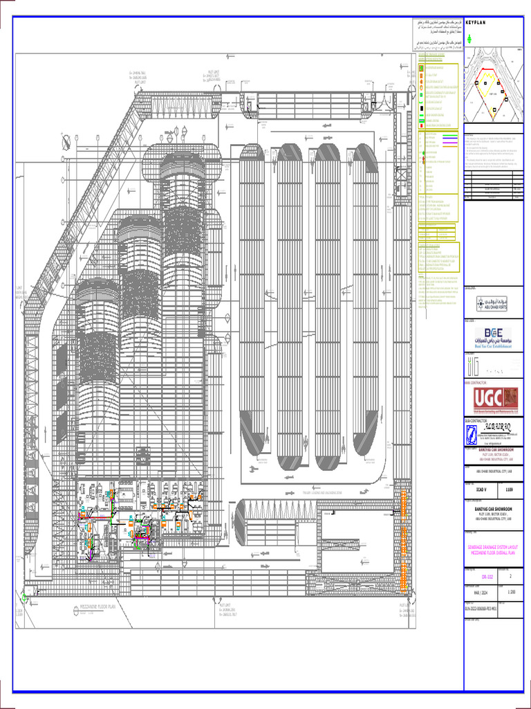 Sewerage Drainage Floor Plans Shopdrawing02-03-Dr-102 | PDF
