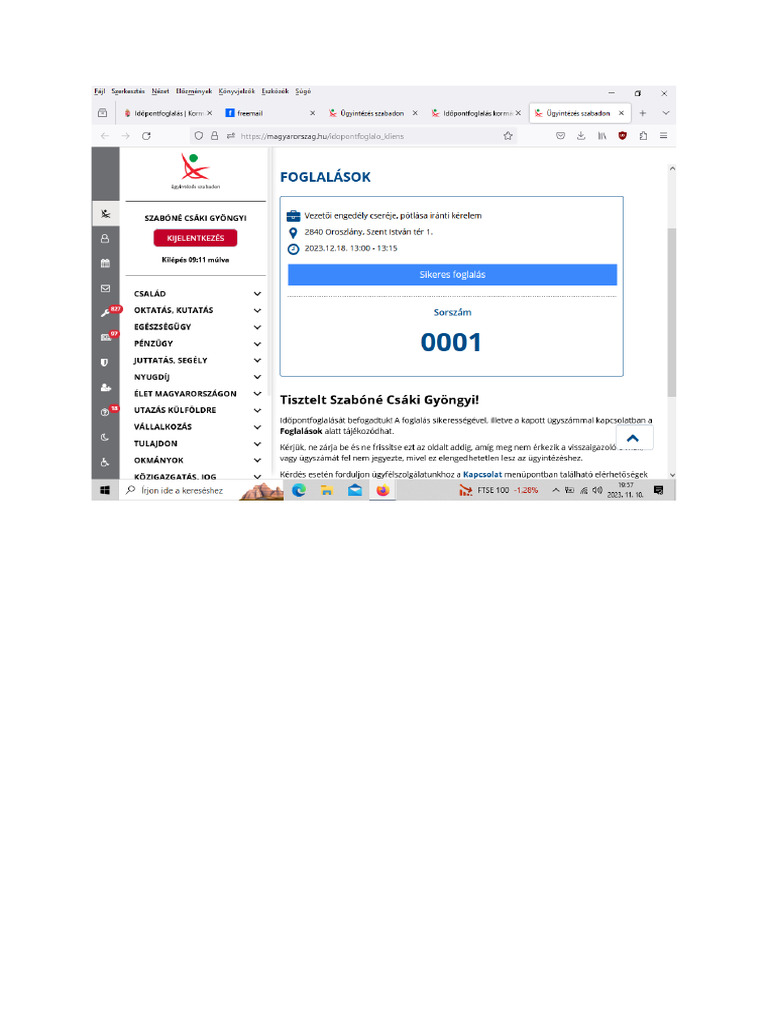Okmányiroda Idő | PDF