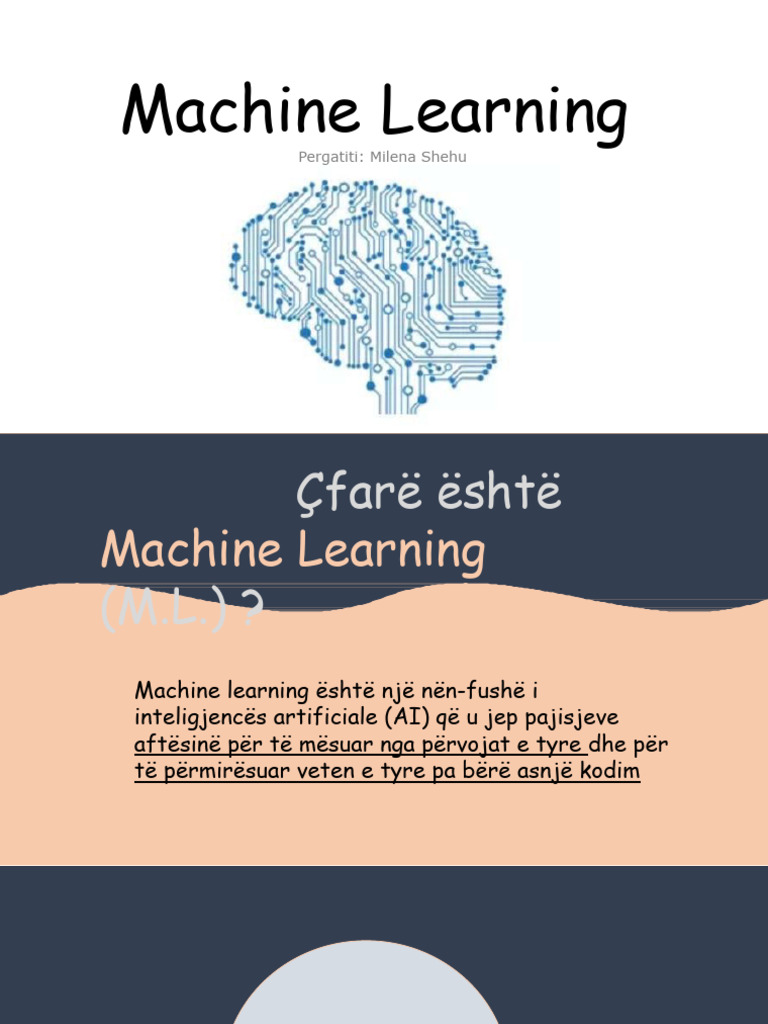 Leksioni Machine Learning | PDF