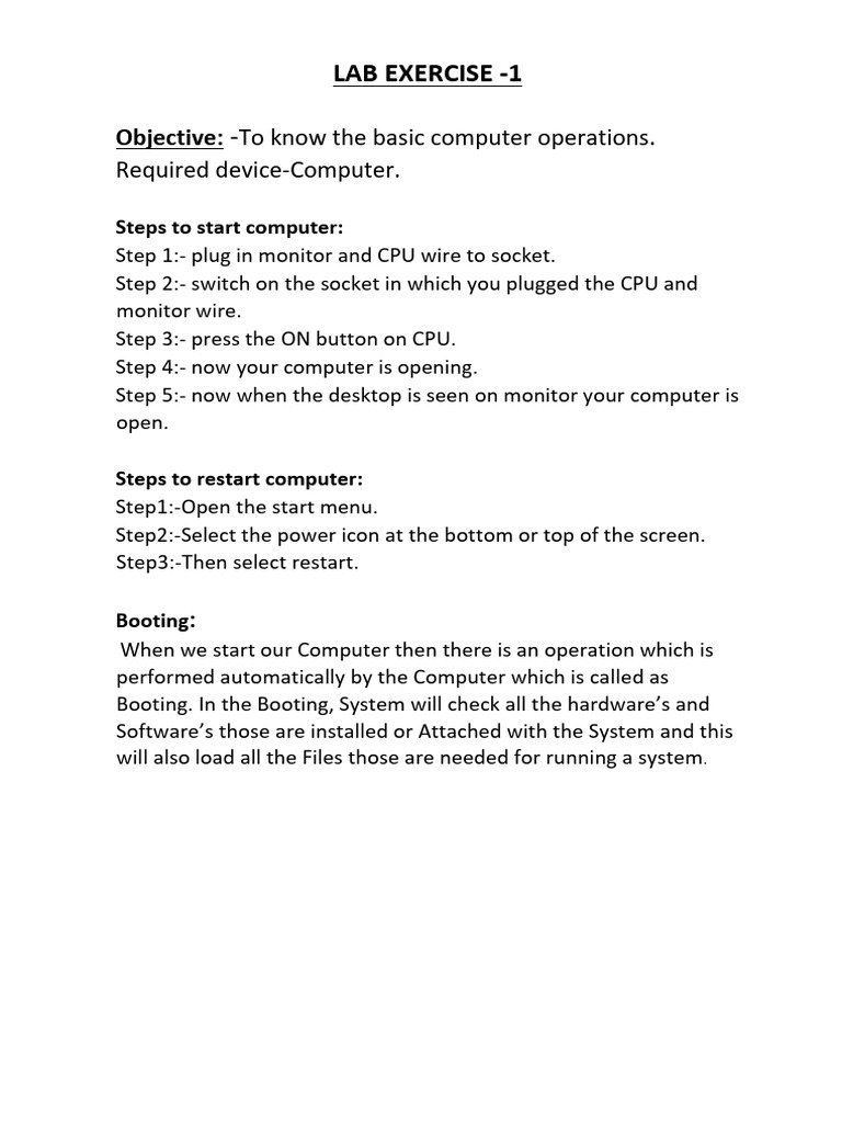Experiment BCA 1st | PDF | Microsoft Word | Cursor (User Interface)
