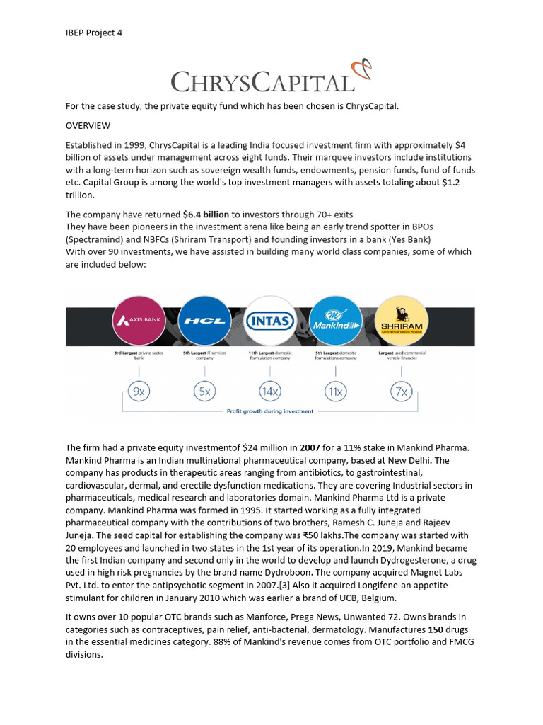 Ibep 4 | PDF | Private Equity | Investing