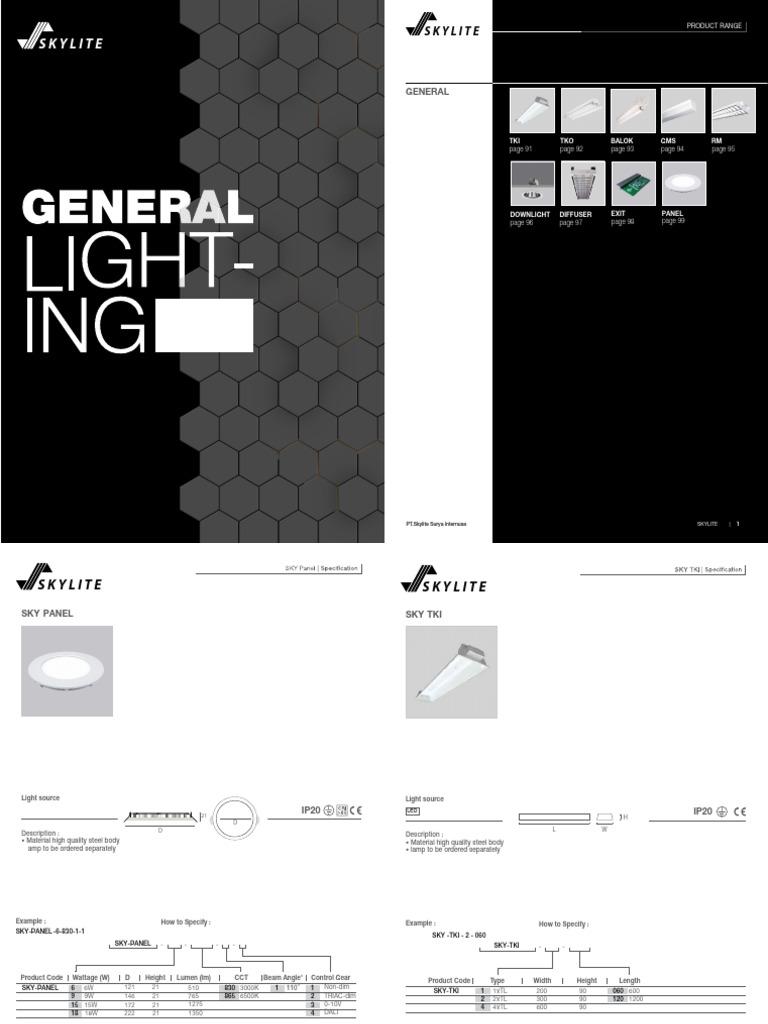 General Lighting | PDF | Optics | Metrology