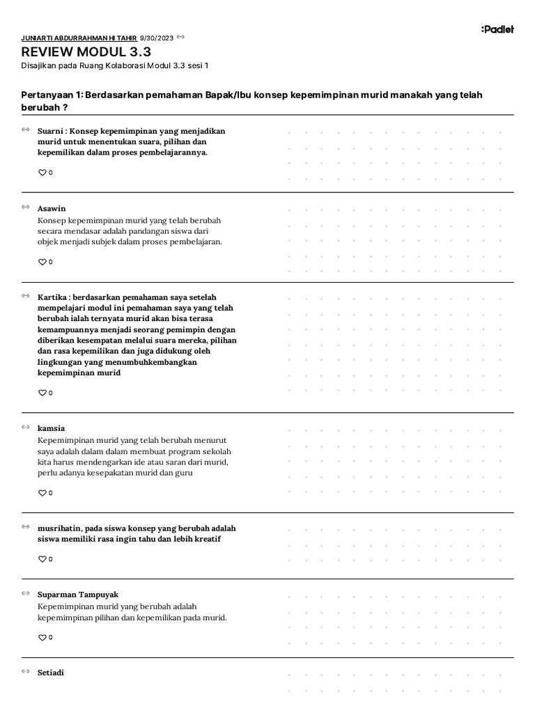 Review Modul 3.3 | PDF