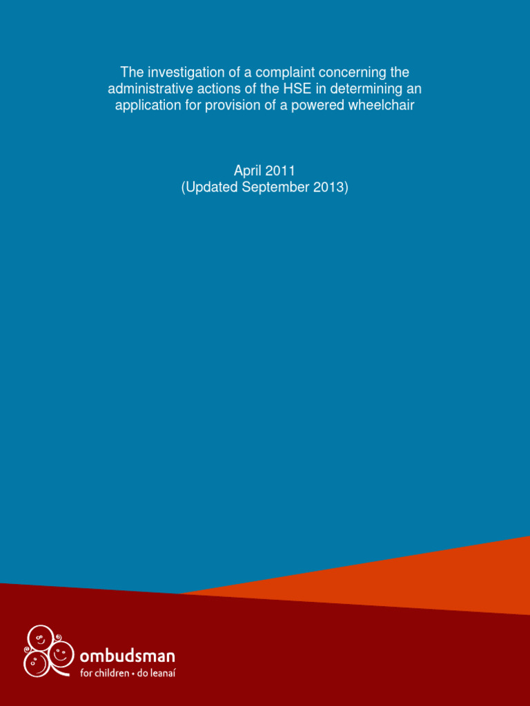 Invest of H Se Reap Plic For Powered Wheelchair | PDF | Wheelchair ...