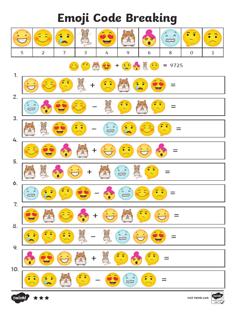 t2-m-17313-ks2-emoji-code-breaking-activity-sheets-english_ver_1-5 | PDF