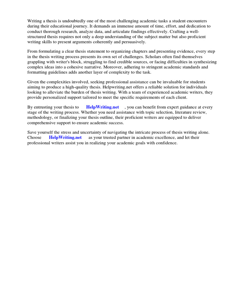 Ms Thesis Outline | Download Free PDF | Thesis | Essays