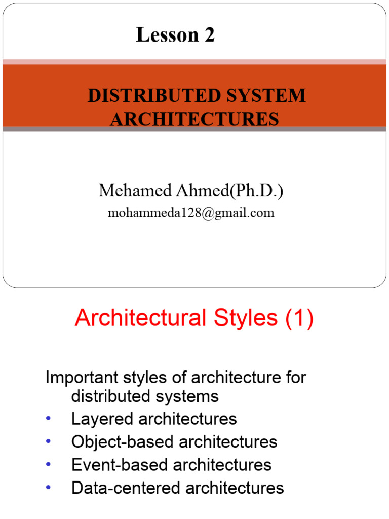 Lesson 2 | PDF | Peer To Peer | Client–Server Model