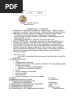 Graduation Ceremony Program Flow | PDF | Graduation | Ceremonies