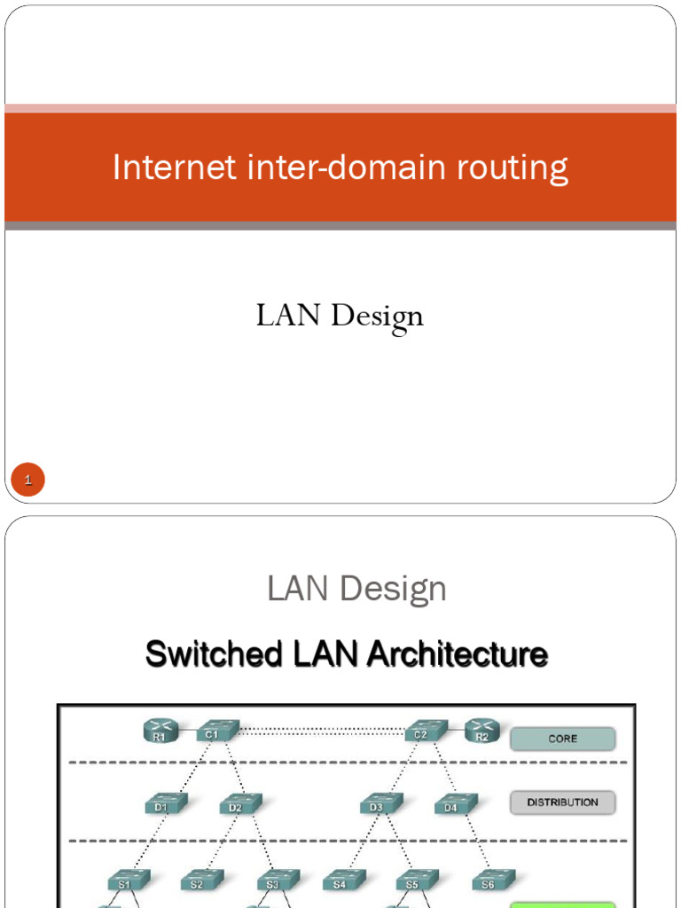 Lesson-2 LAN Design | PDF | Network Switch | Computer Network