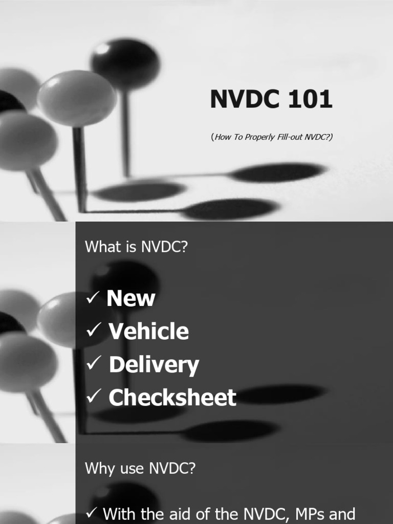 NVDC 101 | PDF