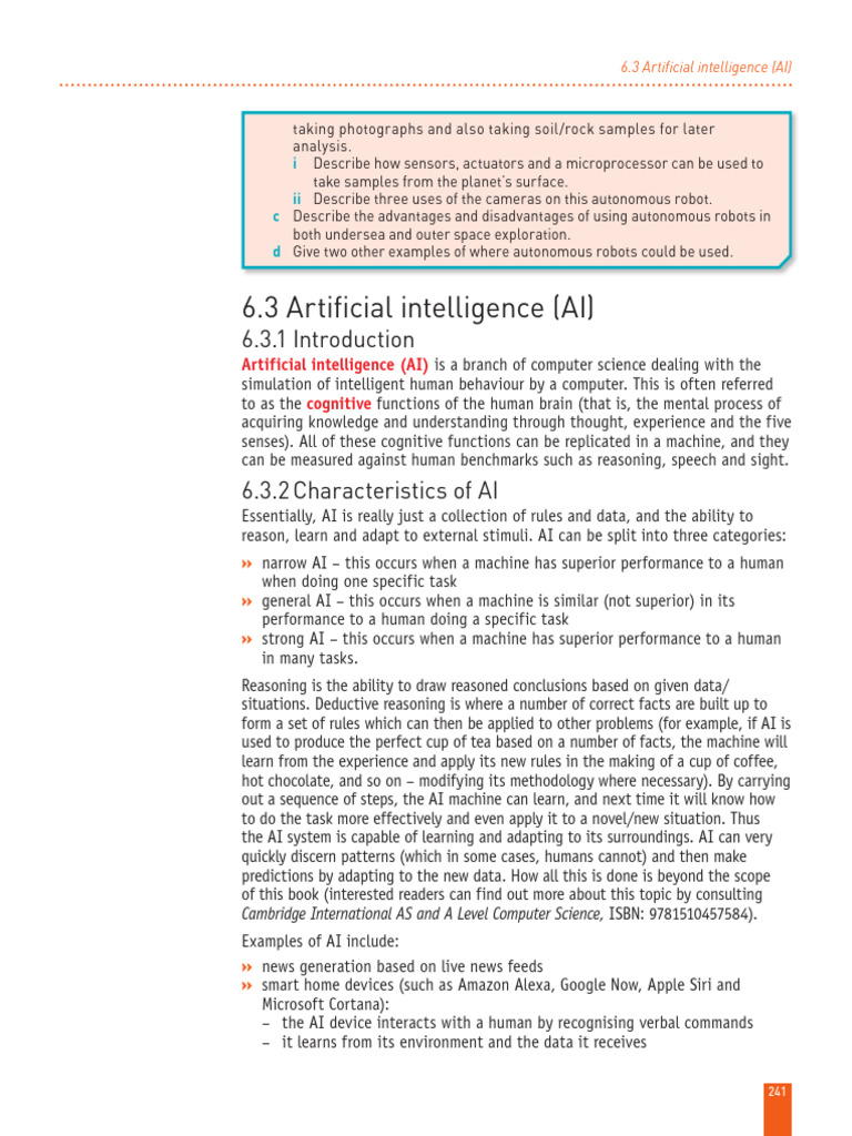 Overview Of Artificial Intelligence Pdf Artificial Intelligence