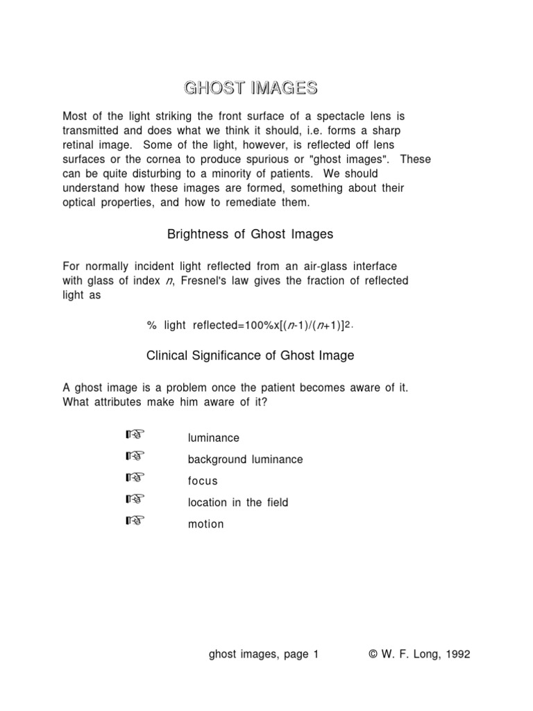 Ghost Images | PDF