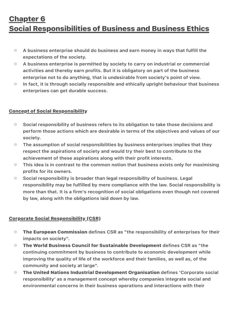Chapter 6 (Grade 11 Cbse Notes) | PDF