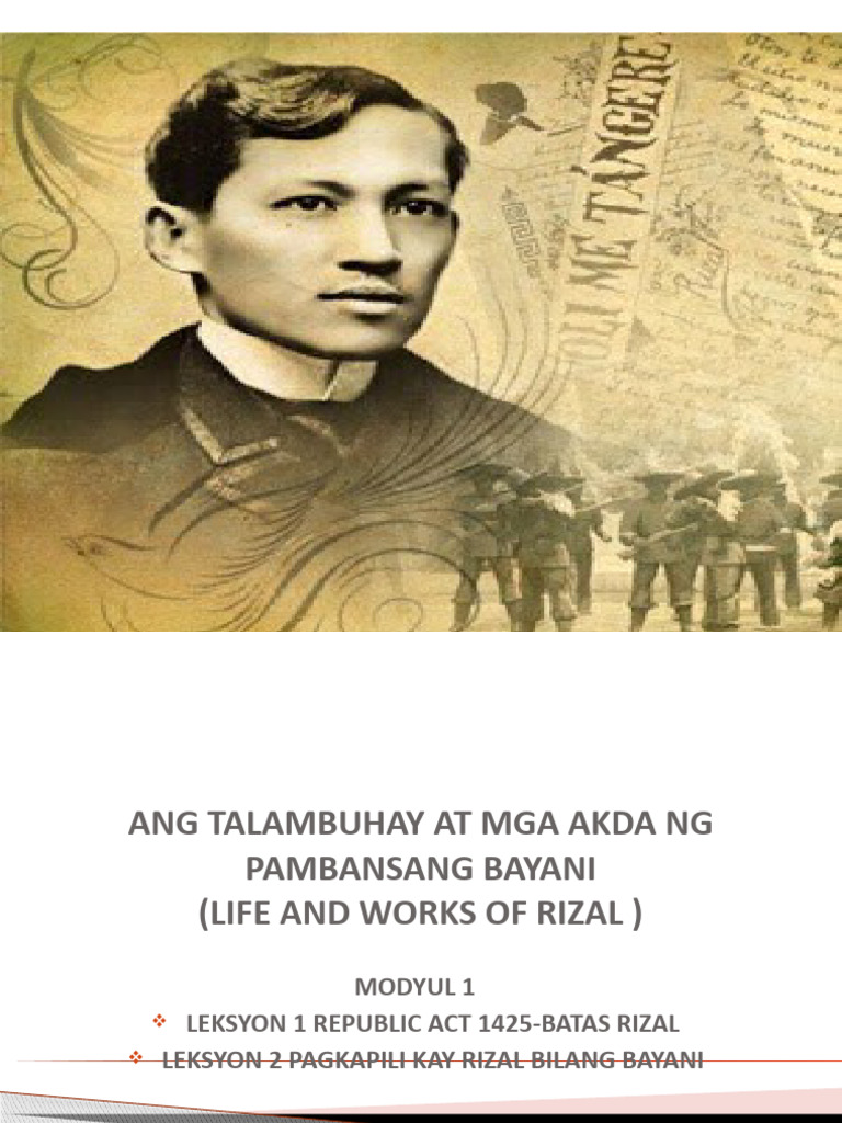 Rizal Module 1r.a 1425 | PDF
