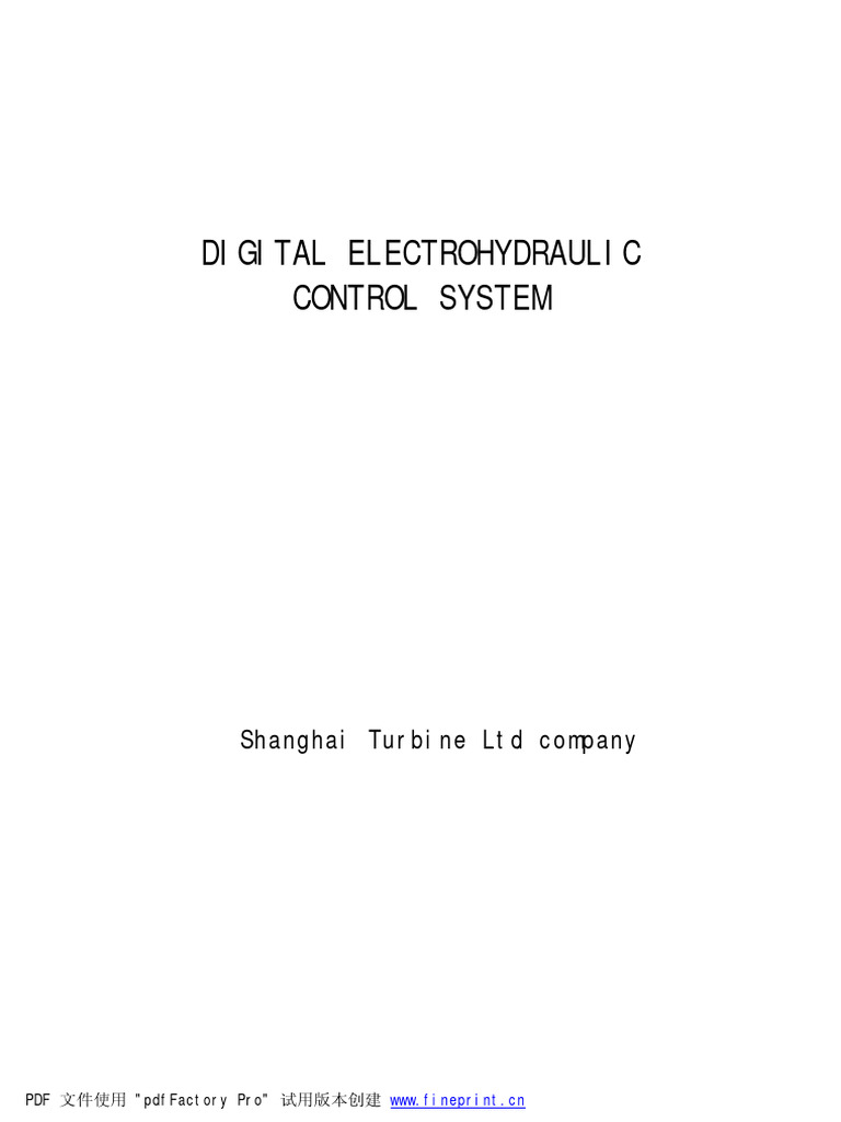 DEH Control System Train | PDF | Feedback | Databases