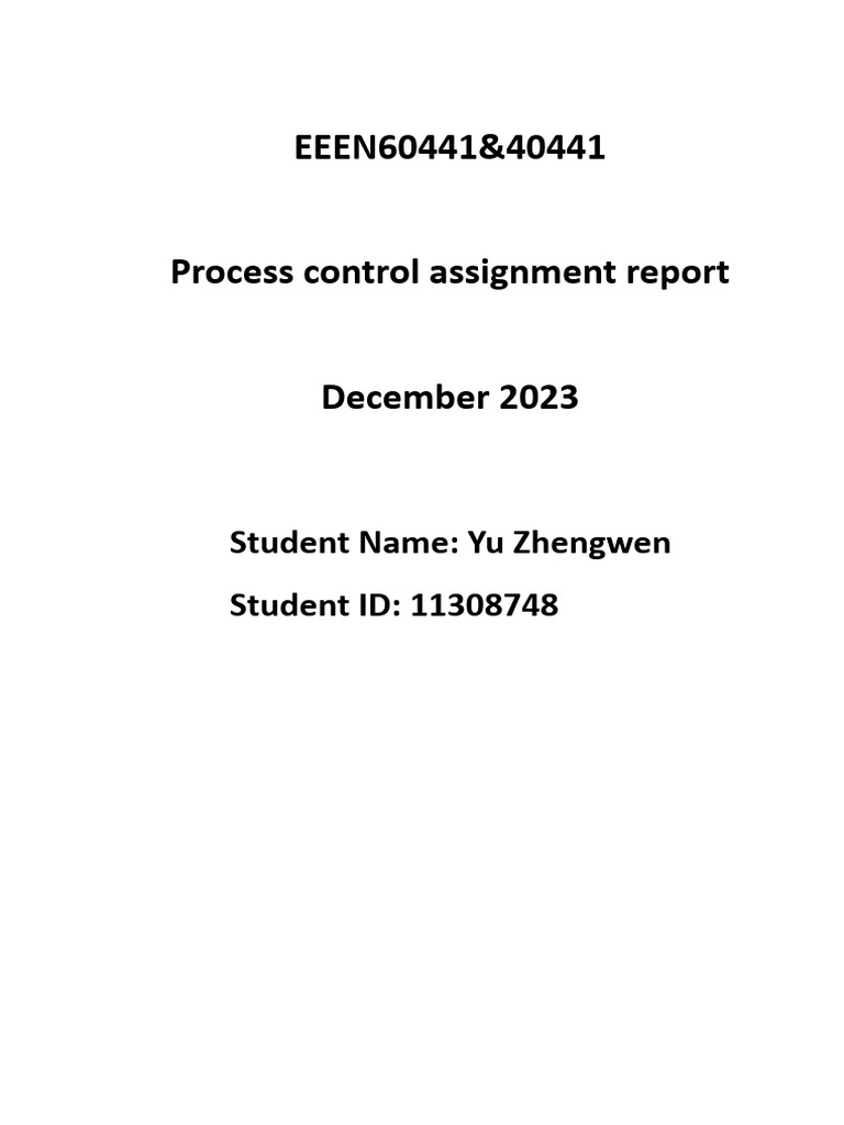 Process Control Pdf Control Theory Computer Engineering