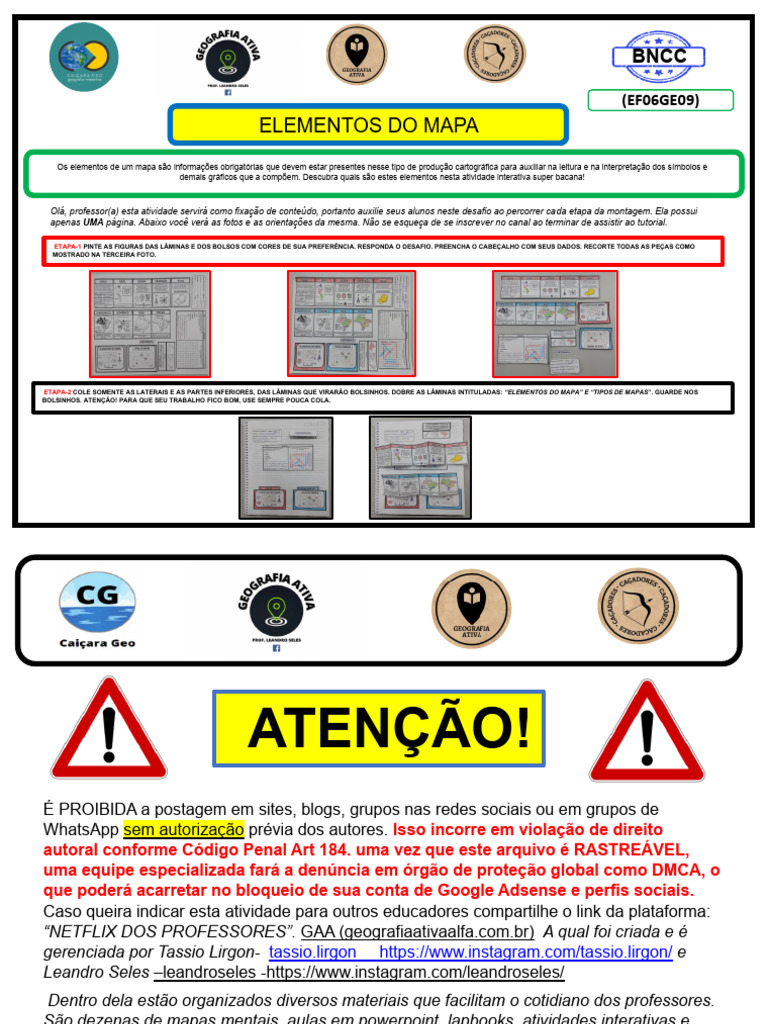 Elementos Do Mapa 2.0 | PDF