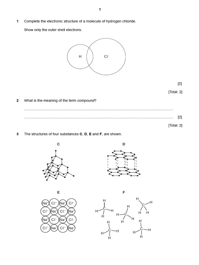 Ionic and Covalent Bonding | PDF