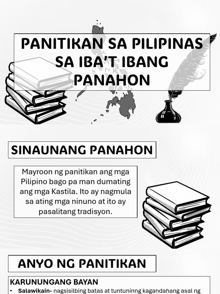 Panitikan Sa Pilipinas Sa Ibat Ibang Panahon | PDF