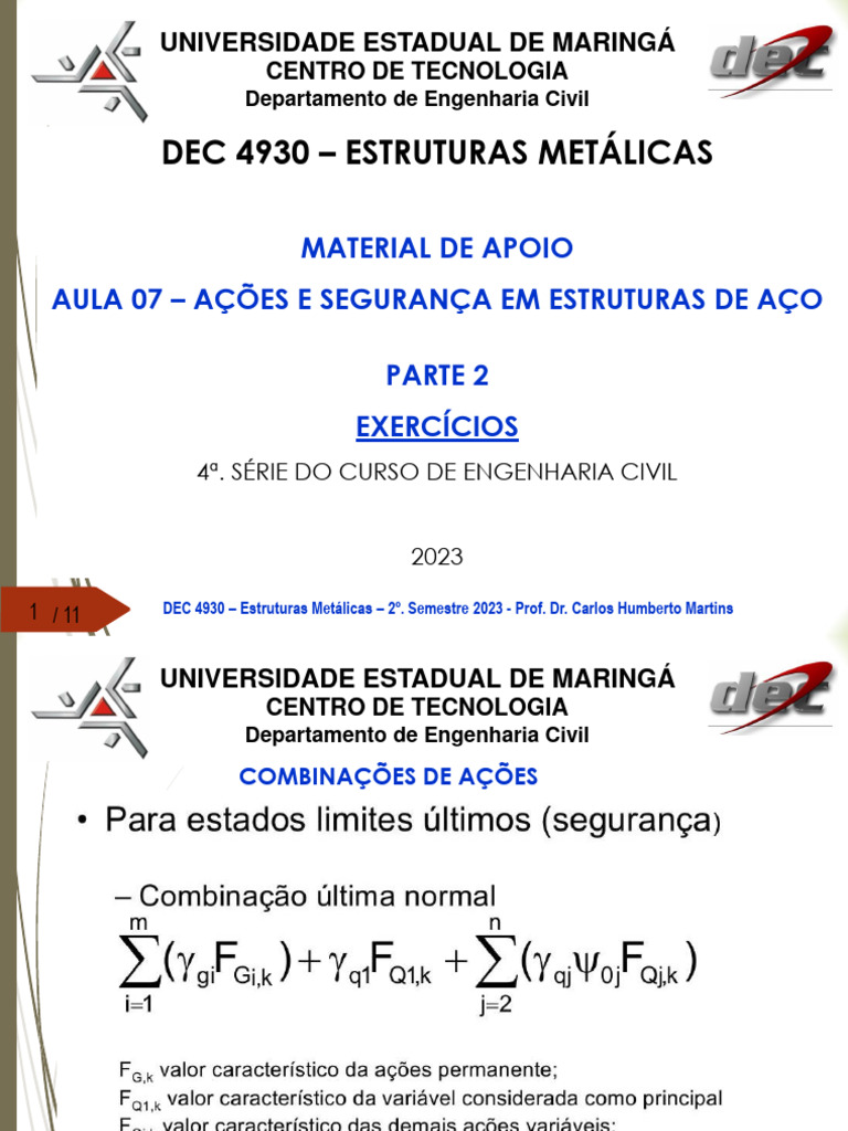 Aula07 CH 2023 | PDF