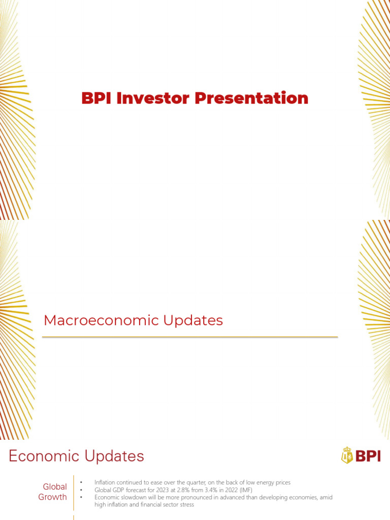 Complete External 1Q23 IR Deck | PDF | Inflation | Economic Growth