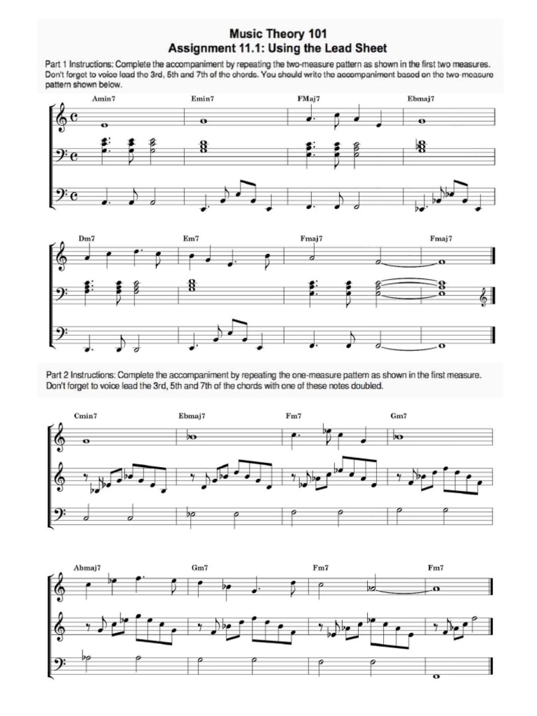 Music Theory 101 | PDF