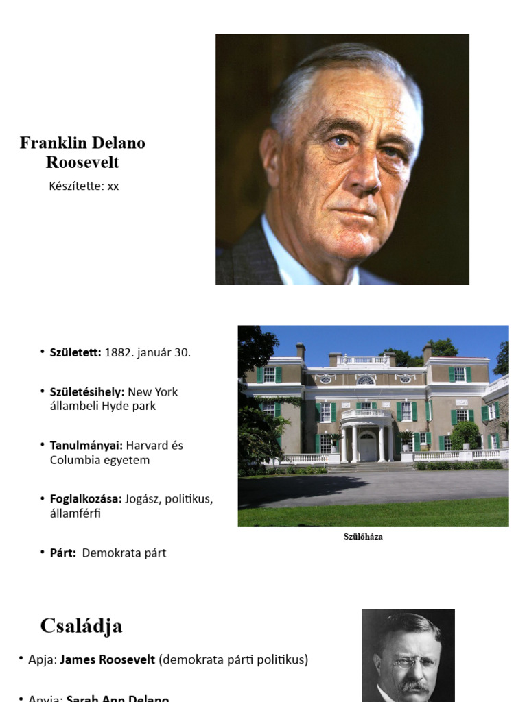 Franklin Delano Roosevelt | PDF