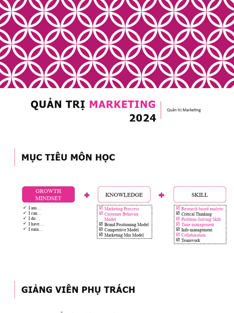 QTM - Gioi Thieu Mon Hoc - 2024 | PDF