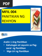 GNED 14 Panitikang Panlipunan BSIT 1G 1F | PDF