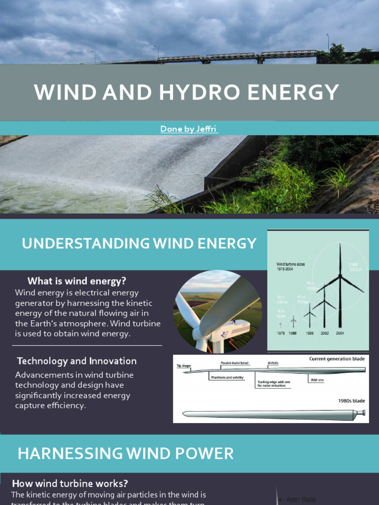 Wind and Hydro Energy (3) | PDF | Hydroelectricity | Energy Conversion