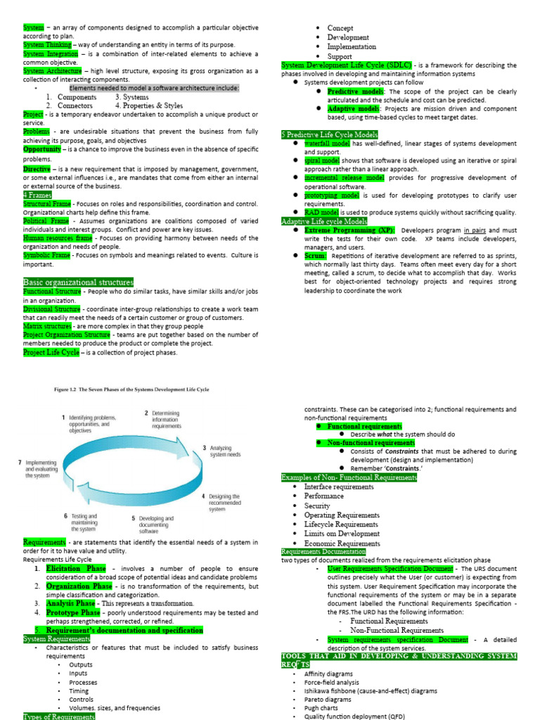 System | PDF | Software Development Process | Software Development