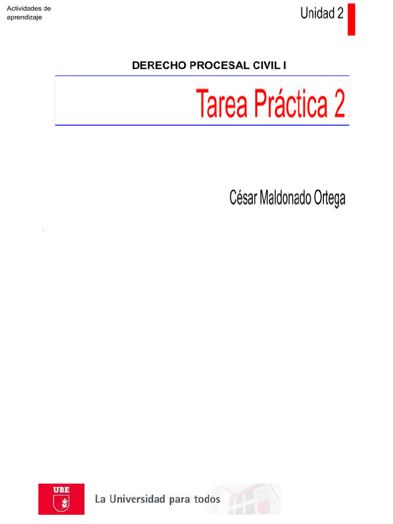 Tarea Práctica 2.docx-1 | PDF | Debido al proceso | Sentencia (ley)