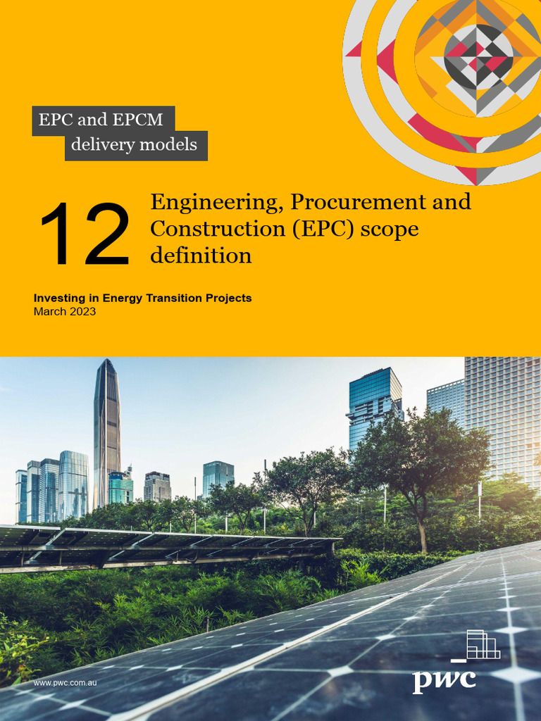 12 Epc Scope Definition | PDF | Procurement | Employment