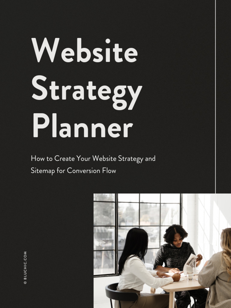 Website Strategy Planner by Bluchic | PDF