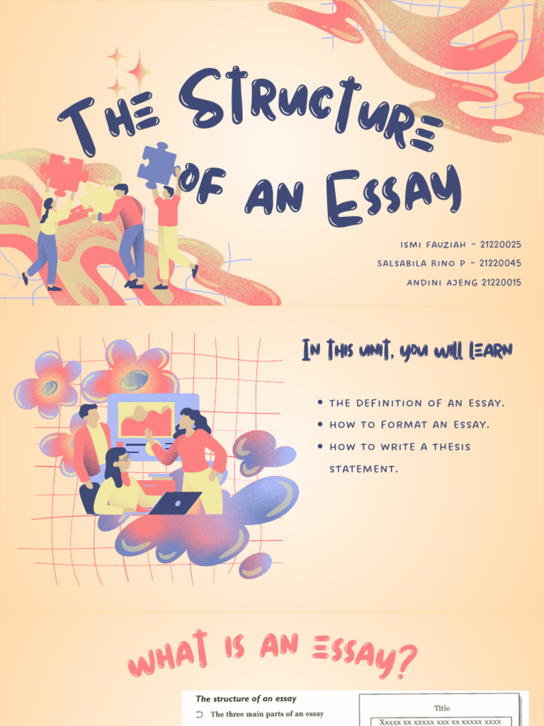 The Structure of An Essay | PDF | Paragraph | Essays
