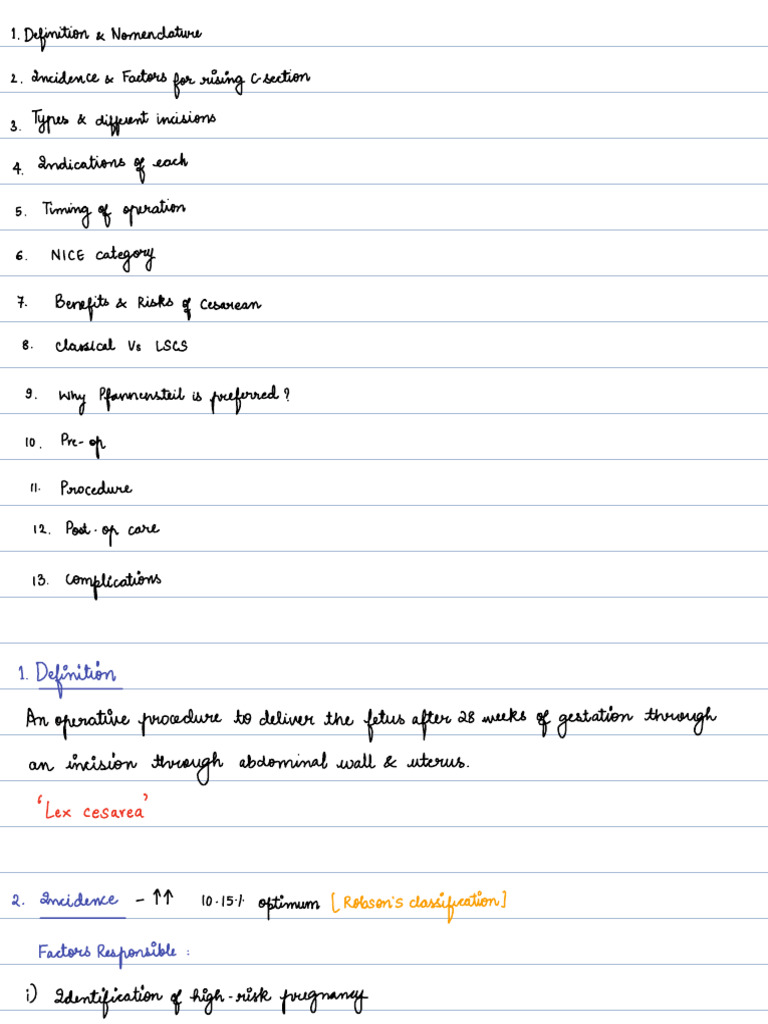 LSCS | PDF | Caesarean Section | Health Care