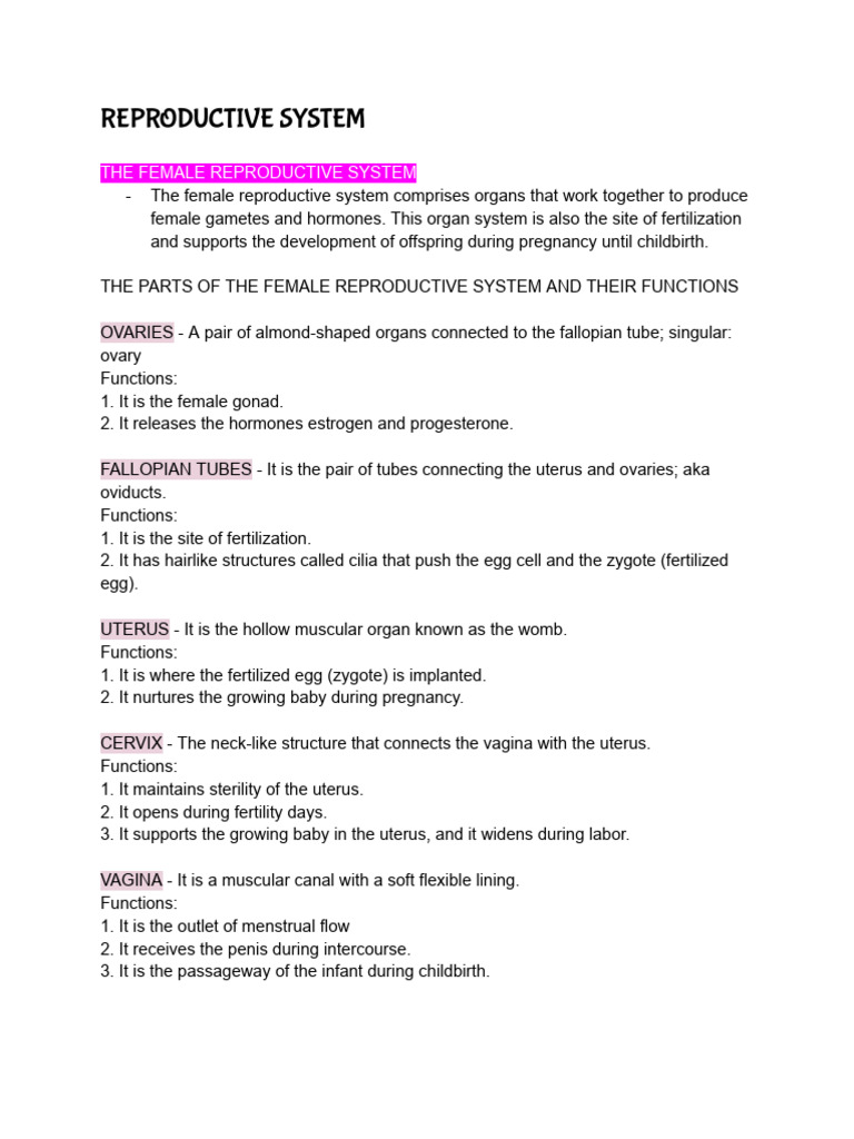 Quarter 10 Reviewer SCIENCE | PDF | Menstrual Cycle | Luteinizing Hormone