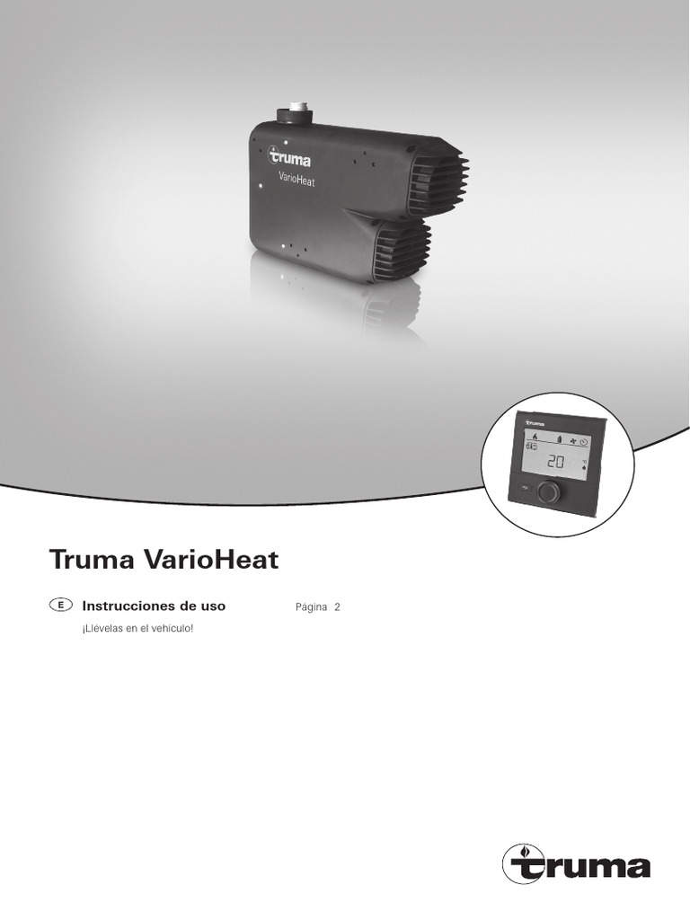 Truma Heating Operating Instructions Varioheat 0422 Es | PDF