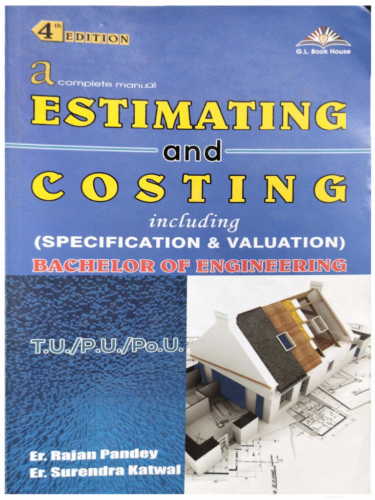 A Complete Manual of Estimating and Costing | PDF | Science | Engineering
