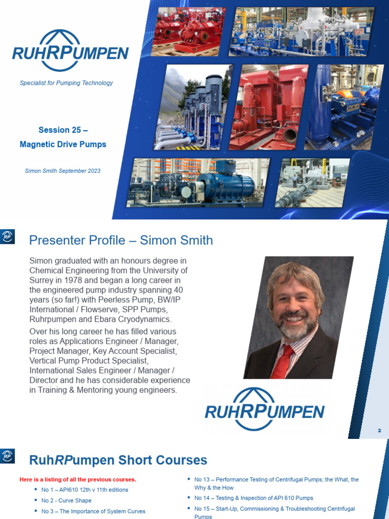 Pump Application - Mag Drive Pumps | PDF