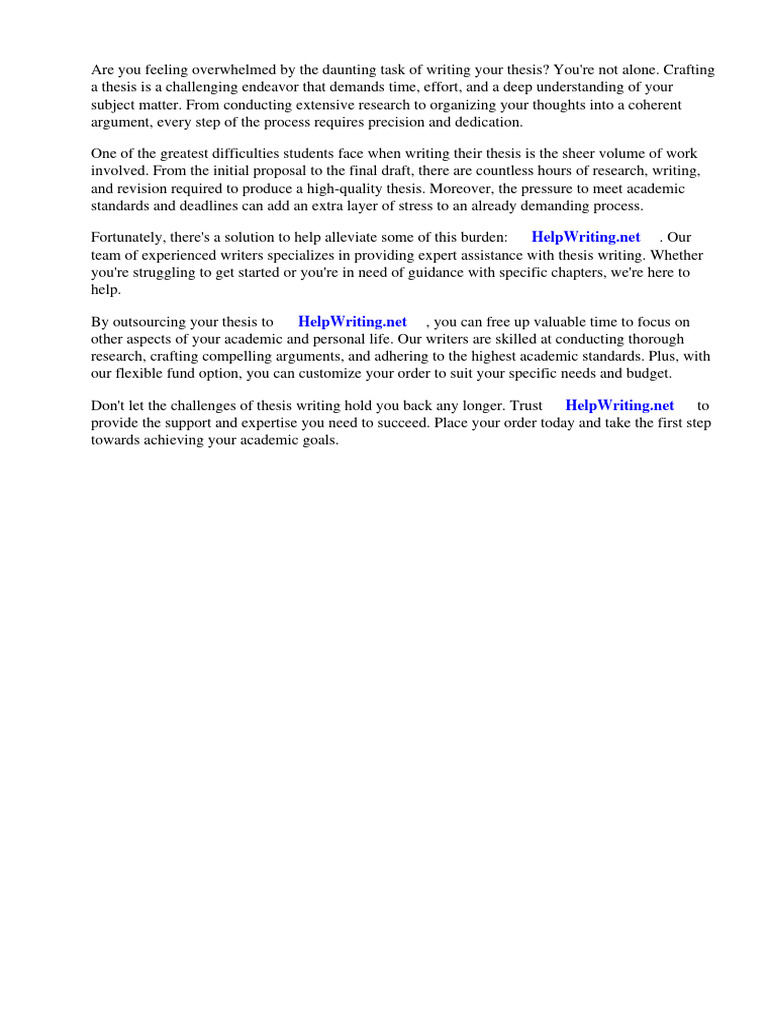 Thesis Flexible Fund | PDF