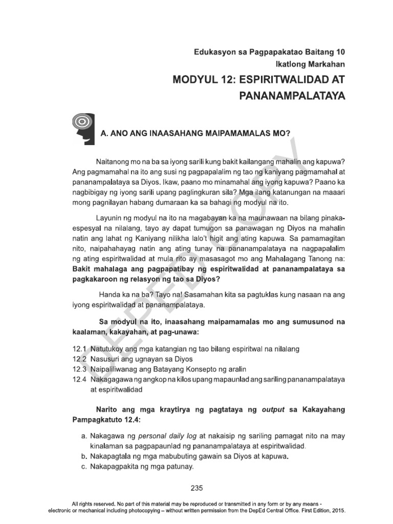 Q3 W1 Module | PDF