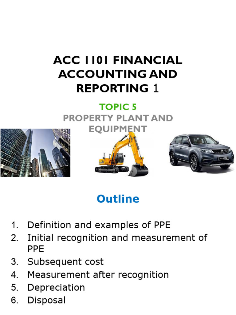 5-Acc 1101 Topic 5 Ppe | PDF