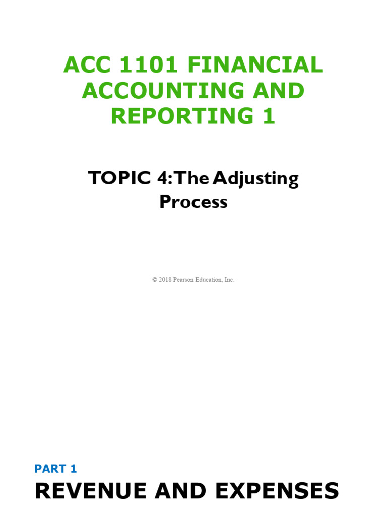 4-ACC 1101 Topic 4 | PDF 4-ACC 1101 Topic 4 | PDF