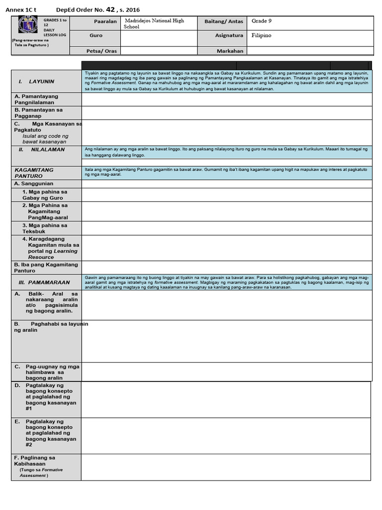 Detailed Lesson Plan | PDF