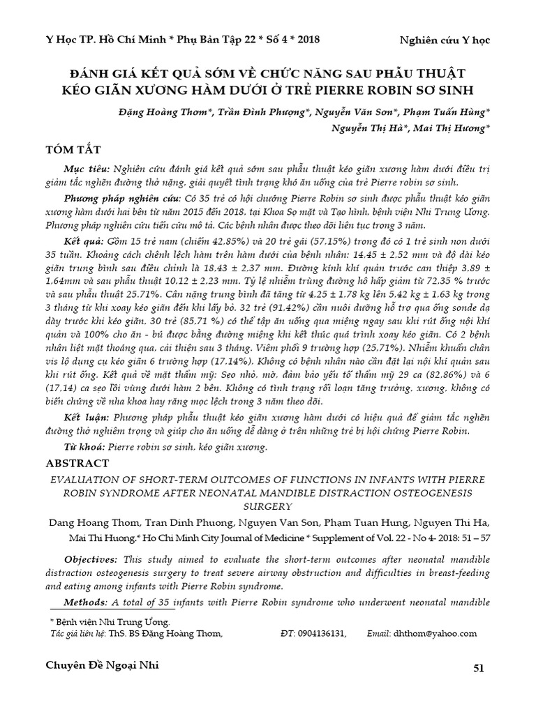 H I CH NG Pierre Robin (PRS) | PDF