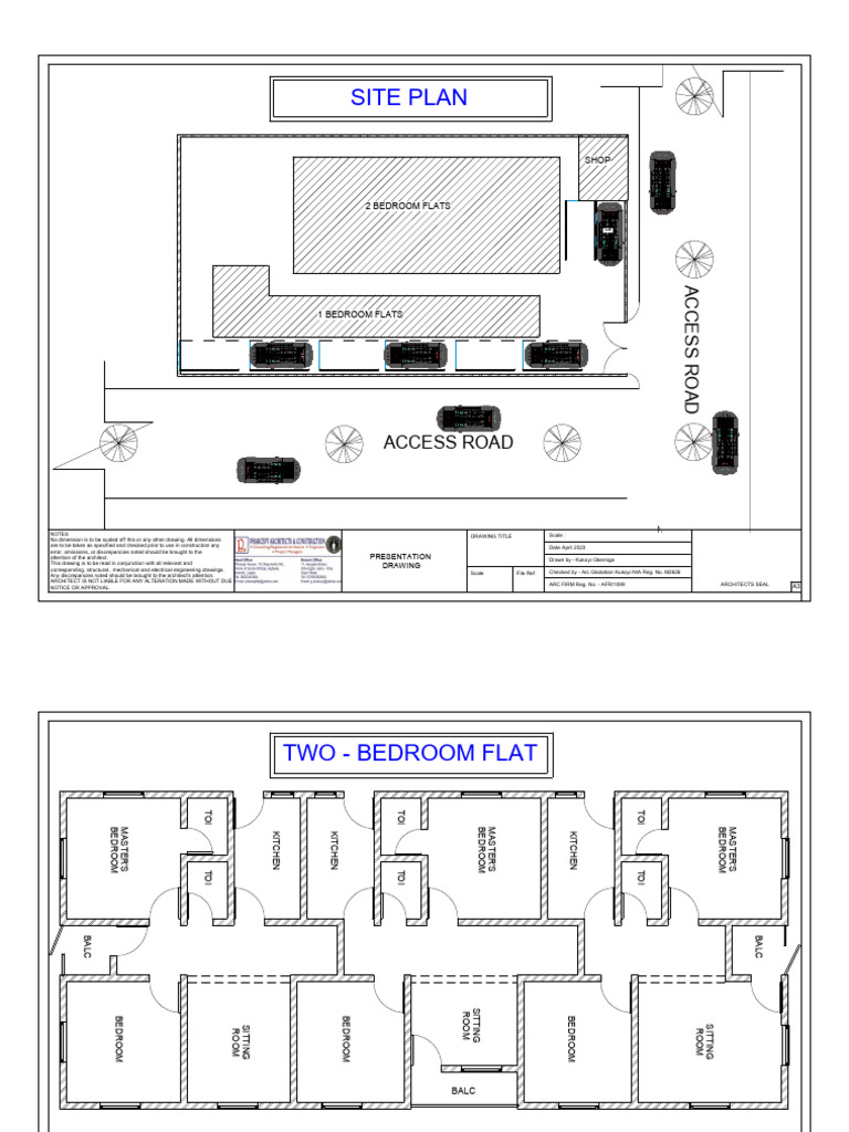 Site Plan: Presentation Drawing | Download Free PDF | Engineering | Drawing